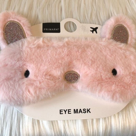 Primark | Accessories | Primark Pink Bunny Eye Mask | Poshmark